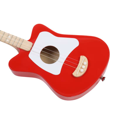 Glarry Mini 3 String Acoustic Guitar Red | Reverb