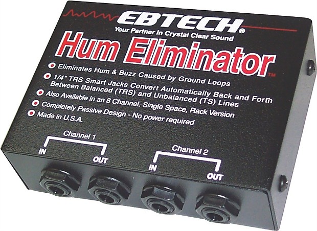 Ebtech HE-2 Hum Eliminator & Ground Loop Eliminator. | Reverb Canada