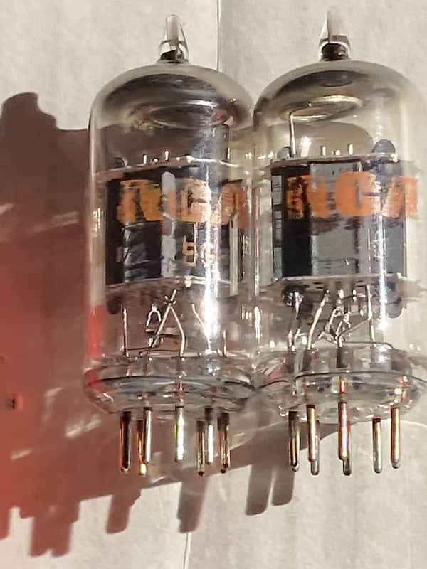 RCA 6EU7 Tubes Matched Pair | Reverb