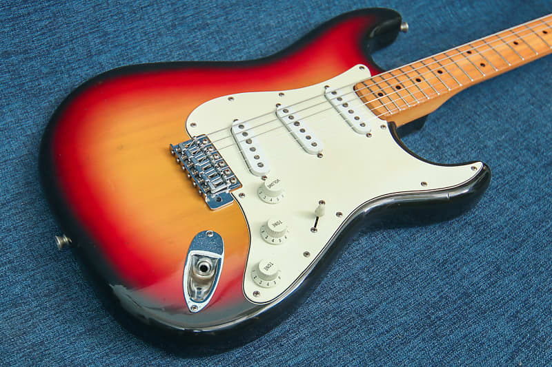 Greco SE-500 Stratocaster 1978 3-tone Sunburst | Reverb