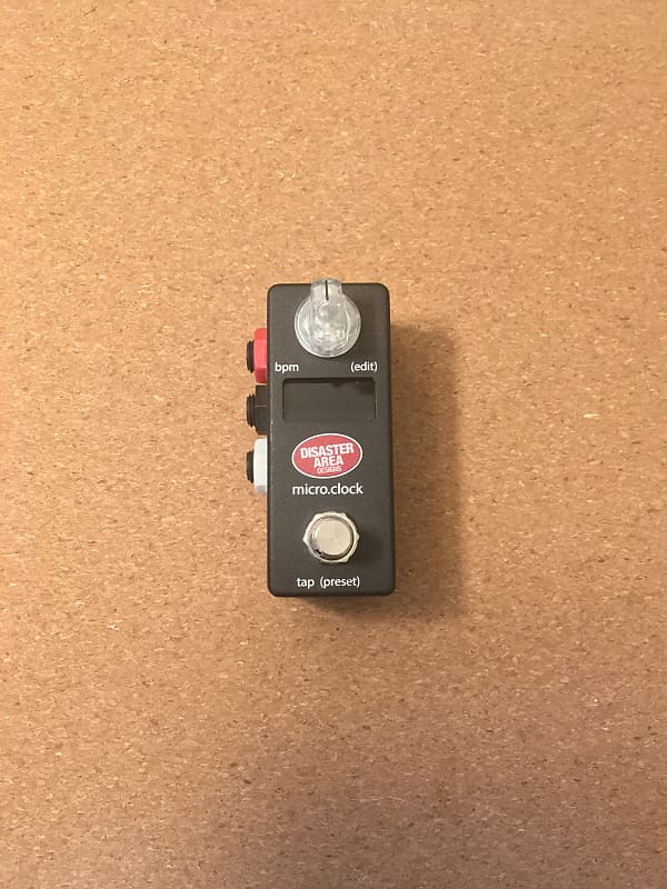 Disaster Area Designs Micro.clock Black | Reverb