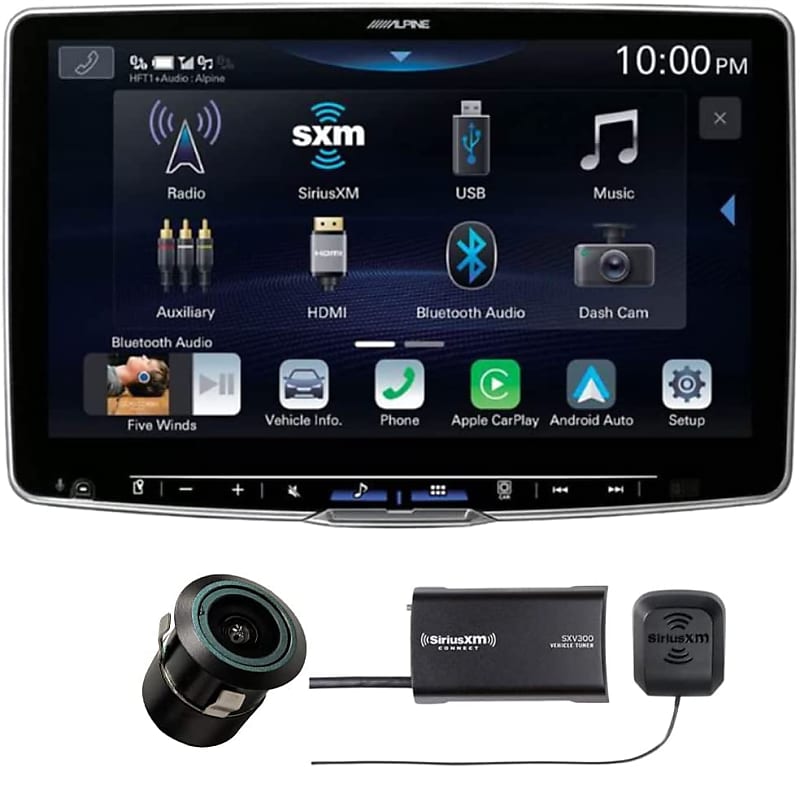 Alpine Halo11 ILX-F511 11" Multimedia Receiver Back-Up Bullet | Reverb