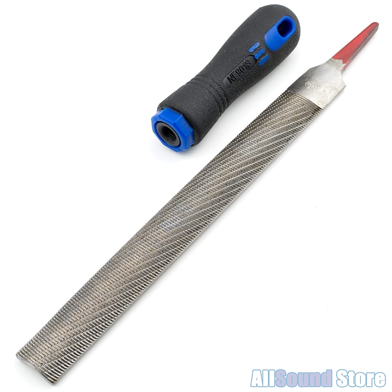 Chemical Polished Half Round Large Razor File 200mm 8 Reverb Uk 