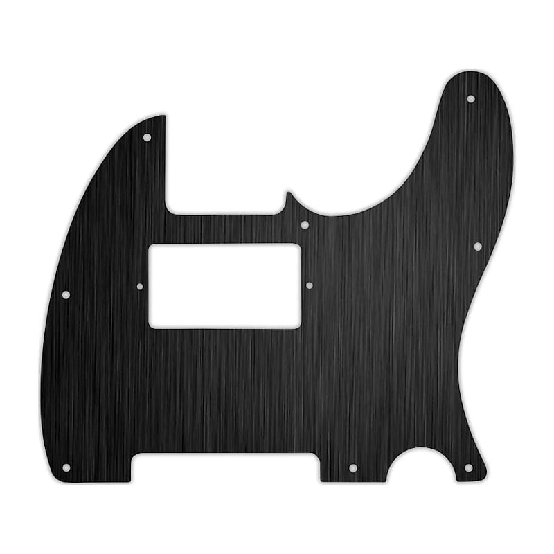 8-Hole Humbucker Metal Telecaster Pickguard - Black | Reverb Canada