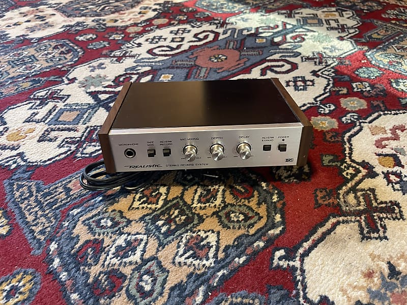 Realistic Stereo Reverb System 1980s | Reverb