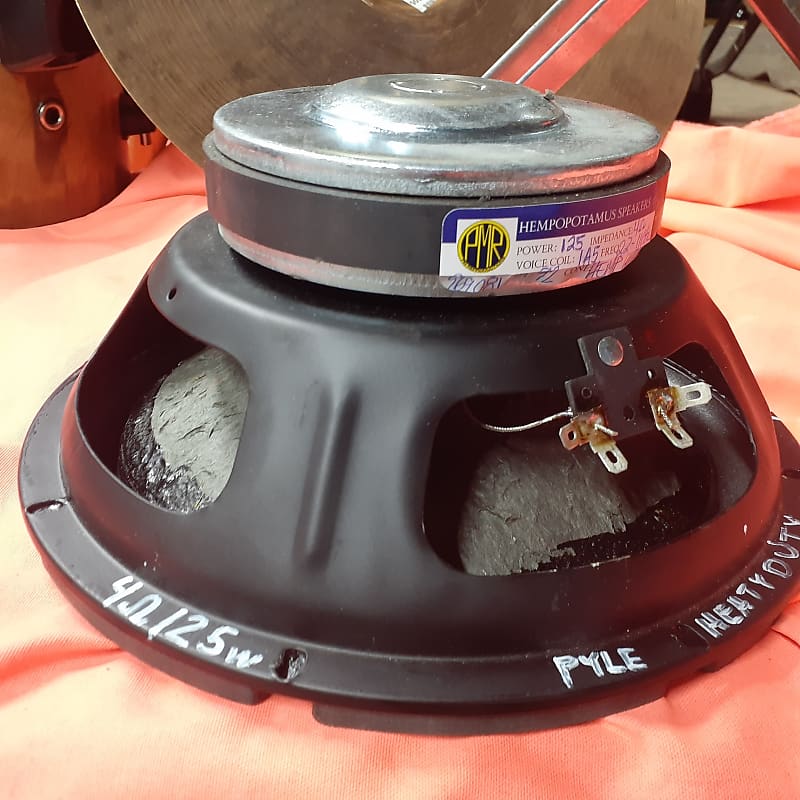 PYLE DRIVER 10" WOOFER HEMP SPEAKER 25H FOUR OHMS 4 ohms | Reverb