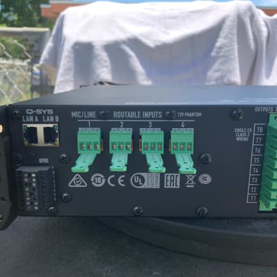 QSC CX-Q 4K4 Four Channel Q-SYS Networked Amplifier | Reverb