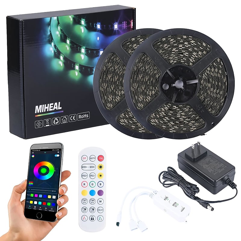 Led Strip Lights Kit 65.6Ft(20M) 5050 Smd Rgb Flexible Led | Reverb