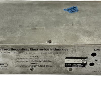 UREI Model 537 Graphic Equalizer | Reverb