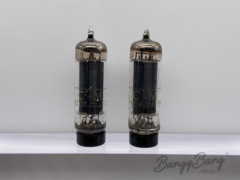 Matched Pair Curtis Mathes 6AQ5/6005/6V6 Power Pentode | Reverb