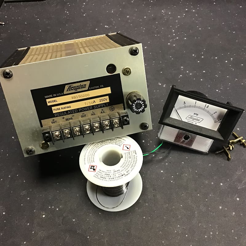 Acopian 15V Power Supply w/ Amp Meter | Reverb