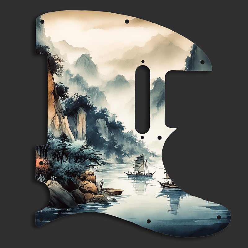 Unique Fender Telecaster pickguard 8 mounting hole 3 | Reverb