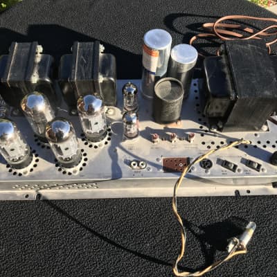 The Fisher Chassis 660-A Power Tube Amp | Reverb