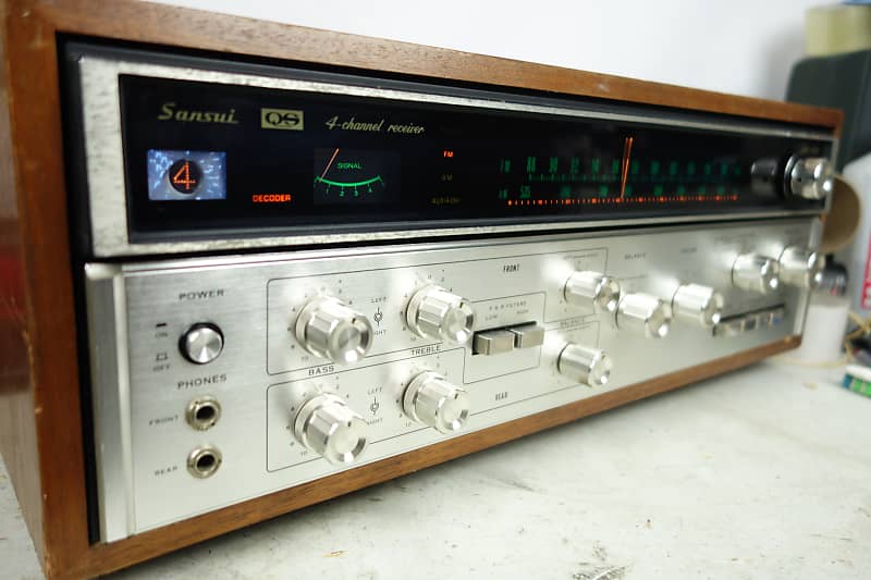 Vintage Sansui QRX-3500 Quadraphonic QS 4-CH Stereo Receiver | Reverb