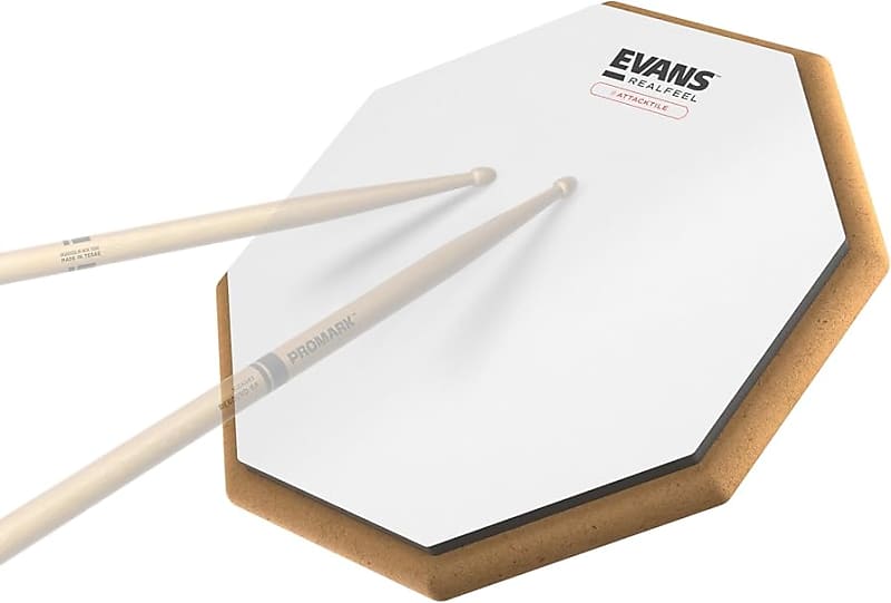 Evans RealFeel Attacktile 10 in. Mountable Practice Pad | Reverb