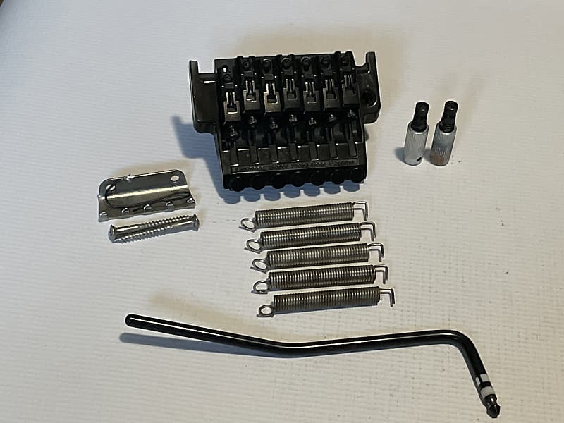 1990's Japan Ibanez RG Series Black Lo Pro Edge 7 String | Reverb