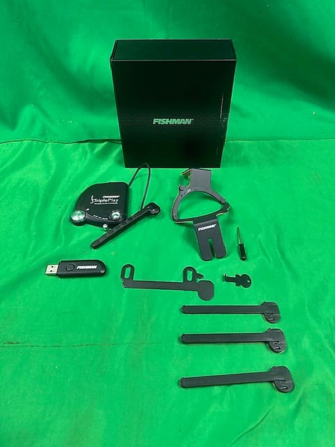 Fishman 3 Triple Play Wireless Guitar Midi Controller - Black | Reverb