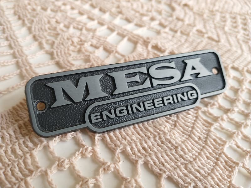 Mesa Engineering logo panel 4 5/8" | Reverb
