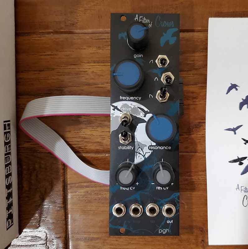 Pittsburgh Modular Filter of Crows Eurorack Synthesizer | Reverb