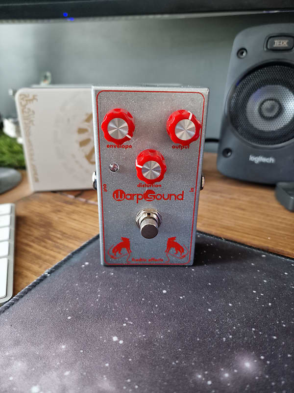 Fredric Effects Warp Sound Mid 00s - Silver / Red | Reverb UK