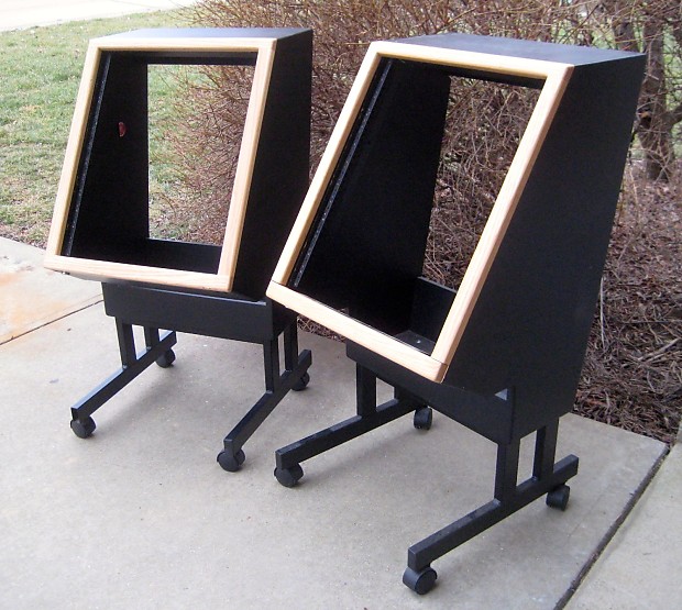 Pair of KK Audio UFX13 Raised Slanted Front, Rolling Studio | Reverb