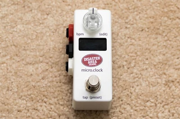 Disaster Area Designs Disaster Area micro.clock Tap Tempo | Reverb