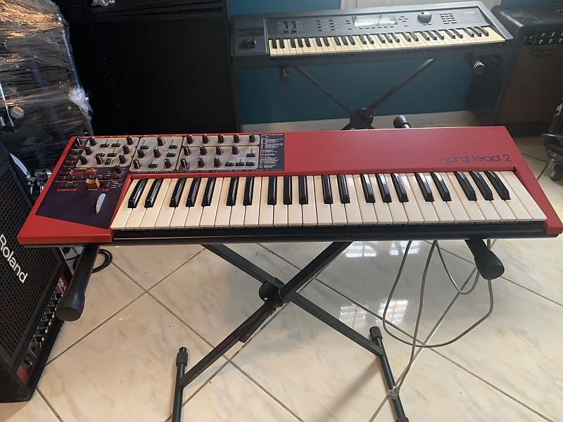 Clavia Nord Lead 2 Virtual Analog Synthesizer 1998 - Red | Reverb