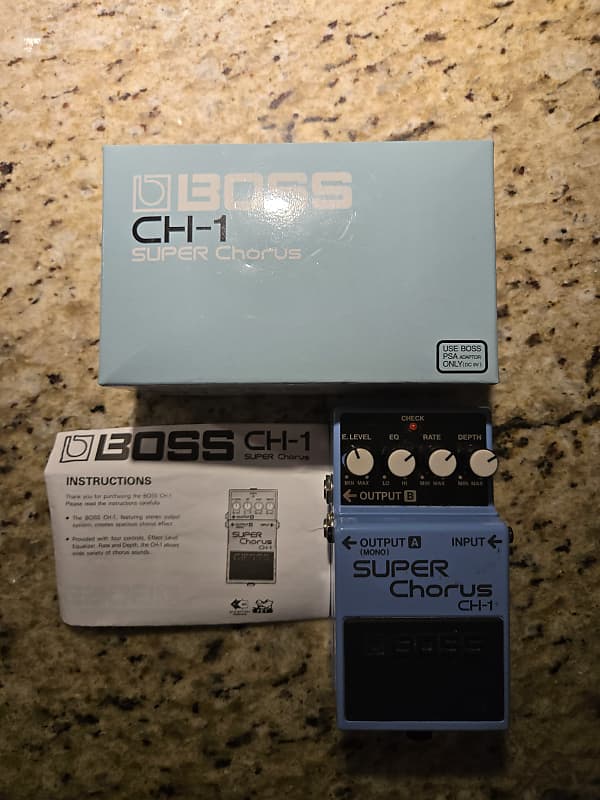 Boss CH-1 Super Chorus (Dark Gray Label) 2001 - Present - | Reverb