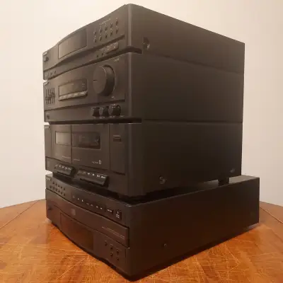 Sony HST-D107 Stereo Deck Receiver w/ CDP-C322M 5-Disc CD | Reverb