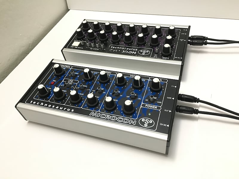 First Edition Technosaurus Microcon Synthesizer and Cyclodon | Reverb