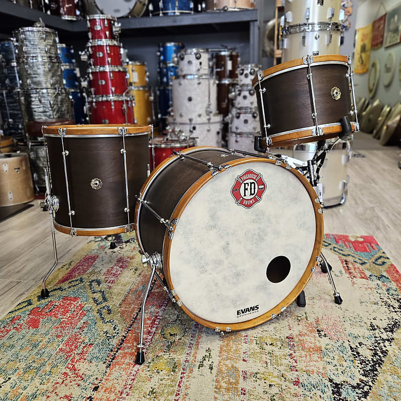 Firehouse Drums 6-ply Mahogany/Poplar Kit 22-16-13" | Reverb