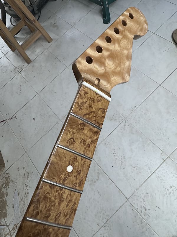 Rare quilted Maple ST Neck | Reverb