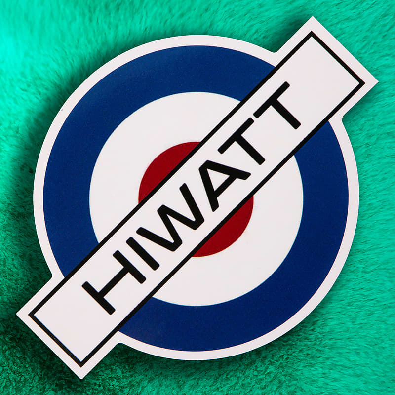 HIWATT AMPLIFIERS STICKER INSANELY RARE LIMITED EDITION AMP | Reverb