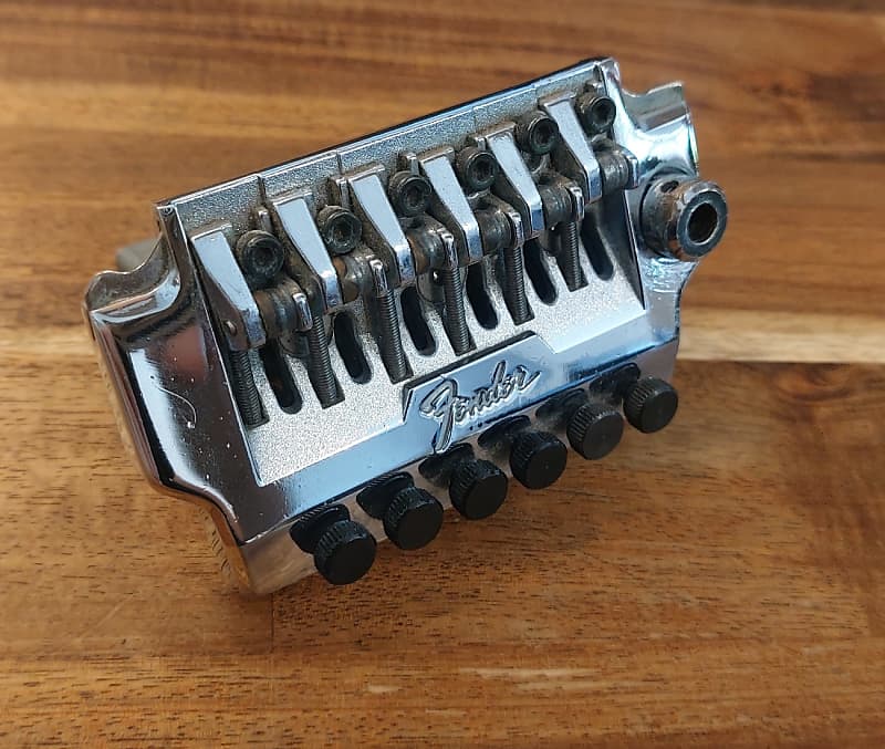 1985 Fender System 1 tremolo vibrato bridge chrome as-is for | Reverb