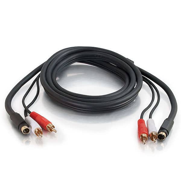 RCA 12FT S-VIDEO STEREO AUDIO CABLE #0763 (ONE) | Reverb