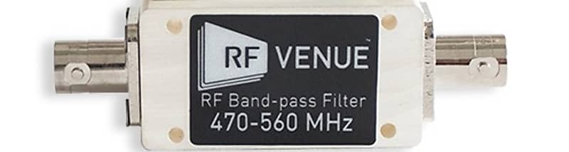 (Mint) RF Venue BPF470T560 Band Pass Filter, 470-560MHz | Reverb