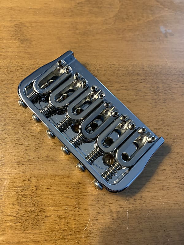 Hipshot Hardtail Bridge, 2023, Chrome 41065C, 6 String, Fixed | Reverb