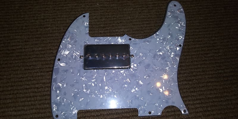 Telecaster pickguard P90 Loaded new pickguard and p90 phat | Reverb