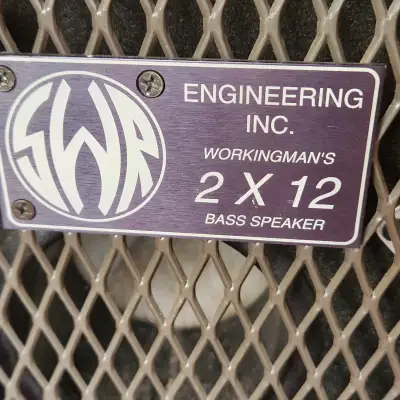 SWR Workingman's 2x12 Bass Speaker Cabinet | Reverb