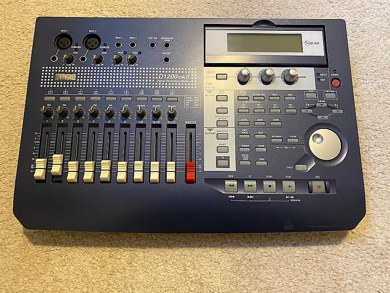 Korg D-1200 mkii Mid-00's - Metal Blue | Reverb UK
