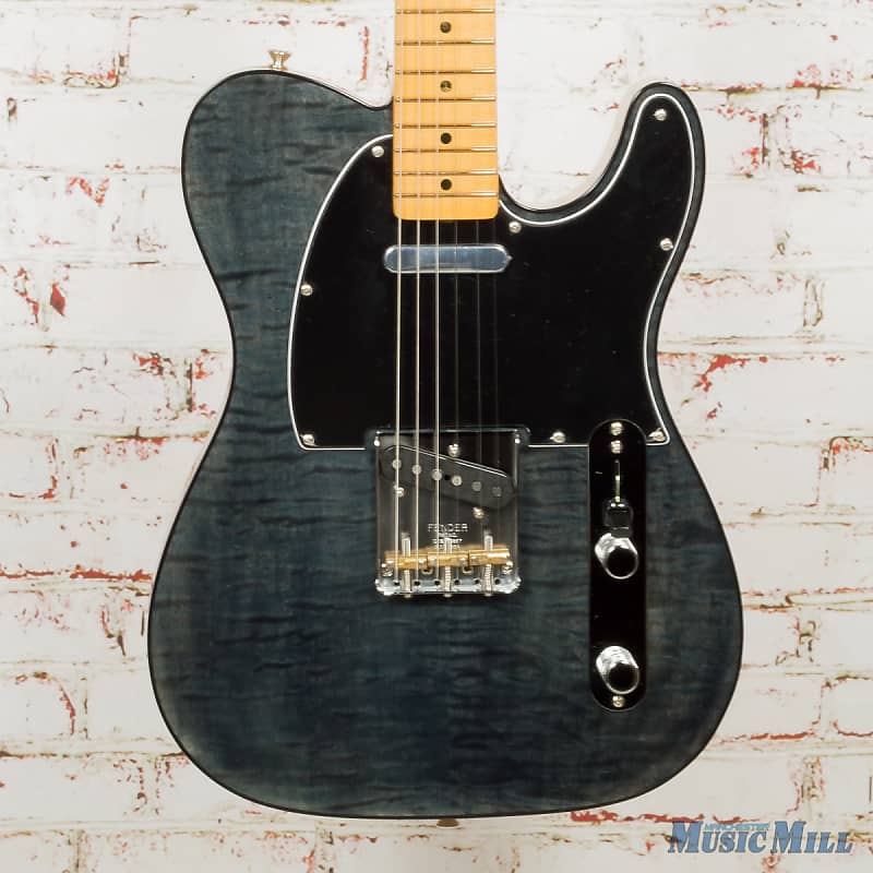 Fender Rarities Quilt Maple Top Telecaster Blue Cloud w/OHSC | Reverb