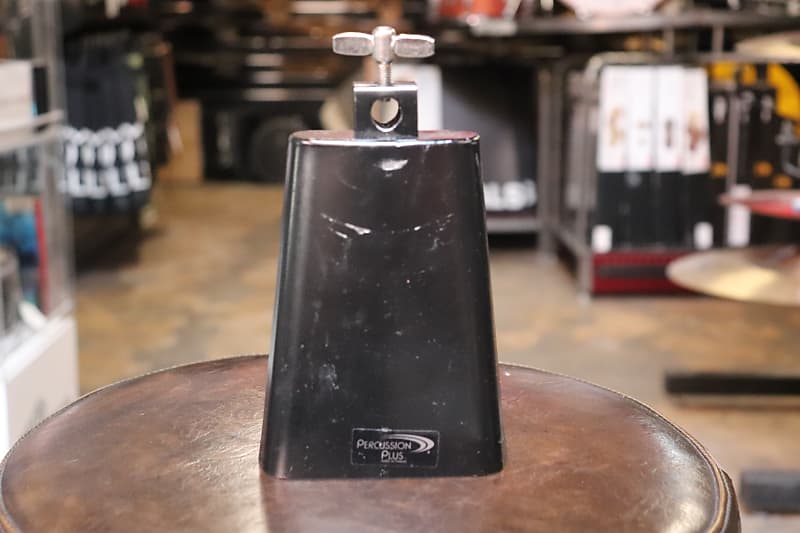Percussion Plus 5.5" Black Cowbell | Reverb