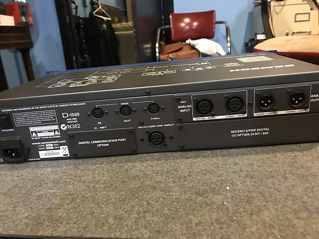 Samson D-1500 Real Time Analyzer | Reverb