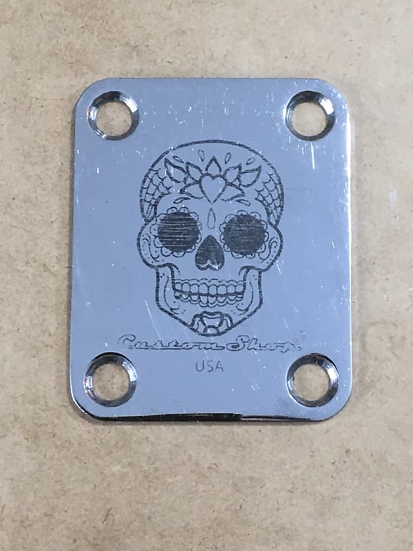 Vintage Custom Shop Deisgn Edition Relic Tele Neck Plate | Reverb