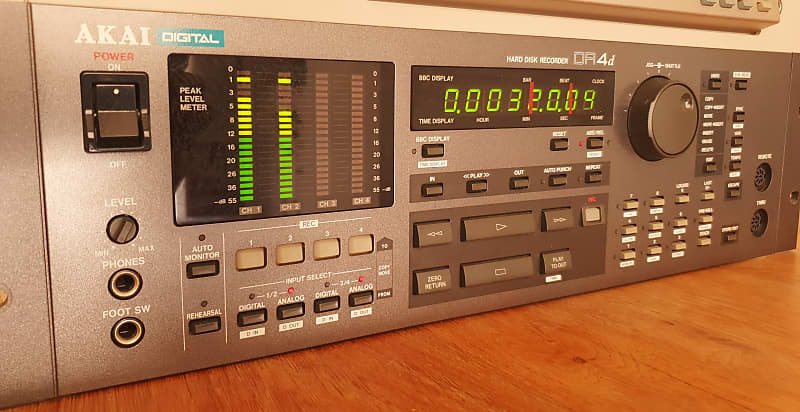 Akai DR4d 4-Track Digital Hard Disk Recorder | Reverb