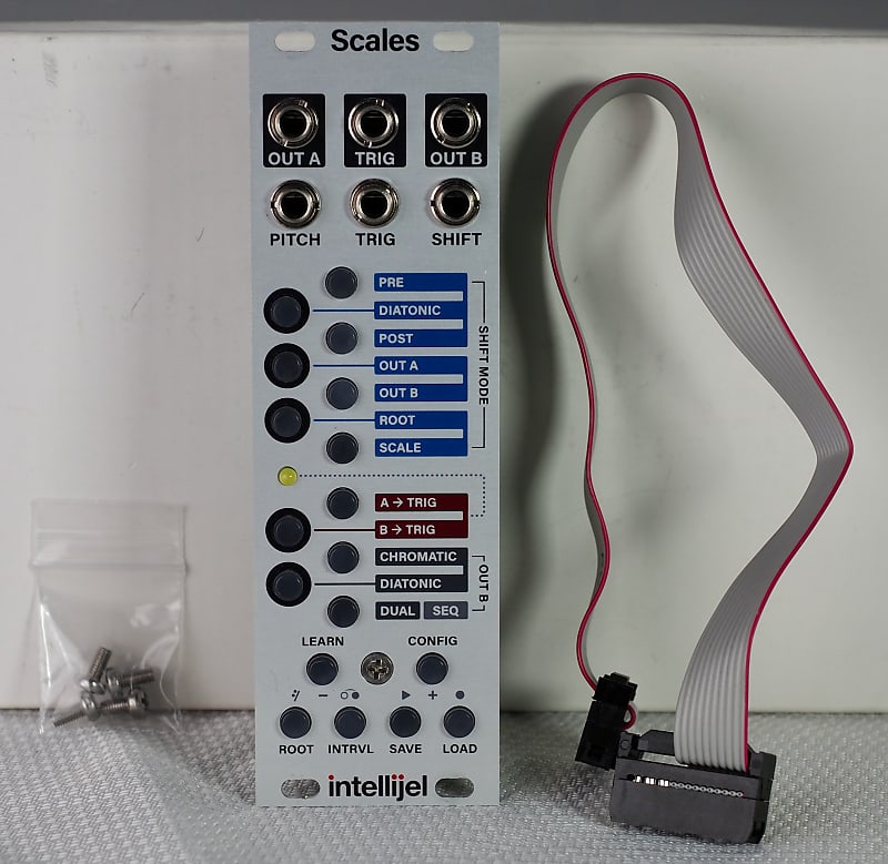 Intellijel Scales Dual Channel Note Quantizer and Sequencer | Reverb