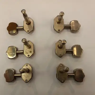 Vintage Guild Kolb Tuners 3x3 1960s Chrome | Reverb