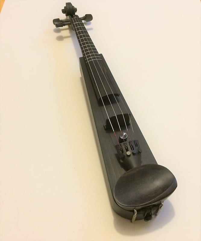 Violin. Hand made electric travel fiddle, with frets. | Reverb