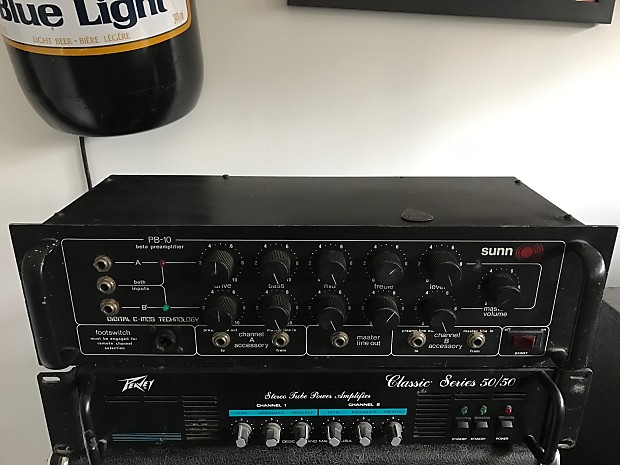 Sunn Beta Bass PB-10 Preamp Rack | Reverb