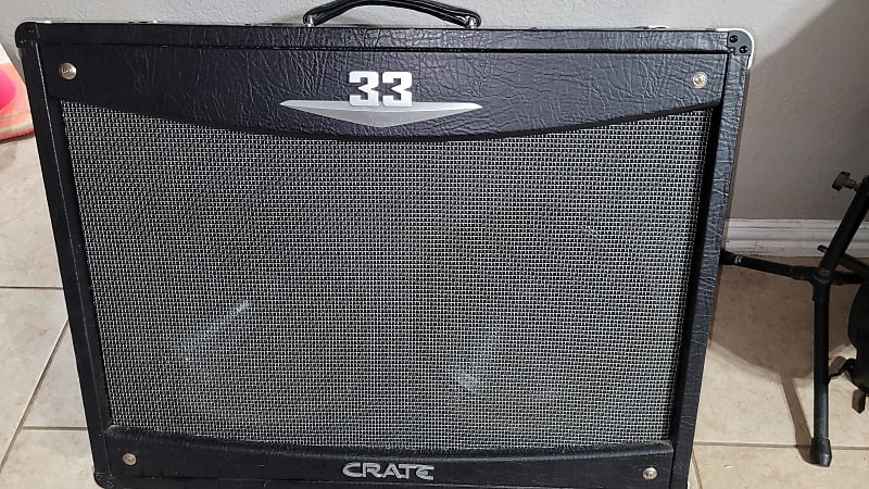 Crate V33-212 All Tube Class A Guitar Amp Combo w/Reverb, 33 | Reverb